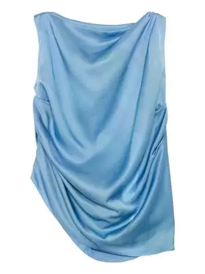 JNBY Asymmetric Draped Top - Blue