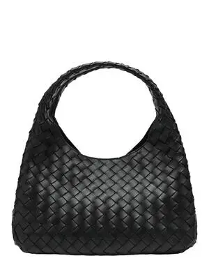 Bottega Veneta Medium Campana Bag - Black
