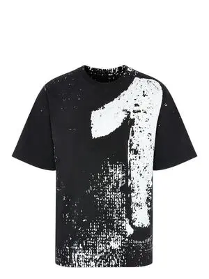 MAISON MARGIELA T-shirt With Print - Black