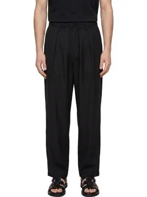 Yohji Yamamoto Tailored Trousers - Black