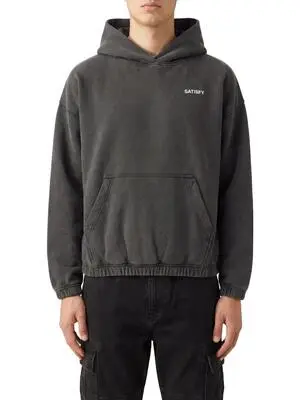 Satisfy Distressed Hoodie - Black