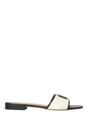 Ralph Lauren Everley Mule Sandals - Sand