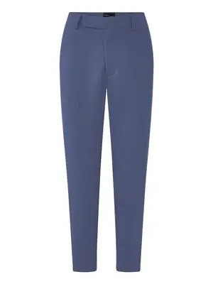Layo G Cropped Stretch Dress Pants - Blue