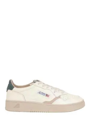 AUTRY Autry Medalist Perforated Panelled Sneakers Neutrals