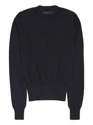 Amiri Distressed Crewneck Jumper - Black