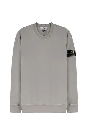 Stone Island Basic Crew Neck Sweatshirt - Grey