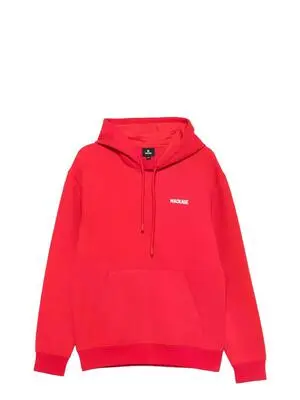 Mackage Logo-print Drawstring Hoodie - Red