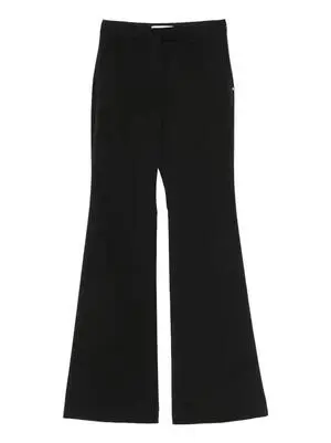 Sportmax Tailored Flared Trousers - Black