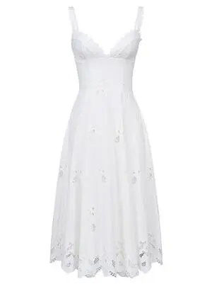 House Of Cb Tatiana Midi Dress - White