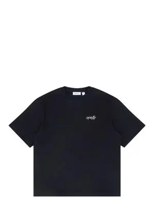 Off-White Paint Splatter Arrow Diag Fit Tee - Black
