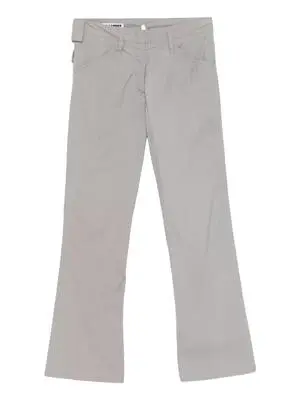 JIL SANDER Tonal Stitching Multi-pocket Trousers - Grey