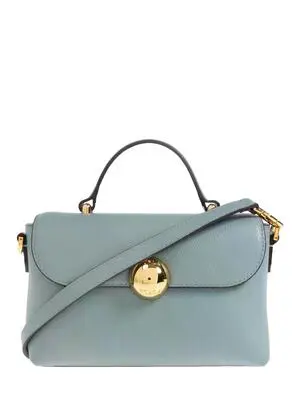 Furla Moonlight Leather Tote Bag - Blue