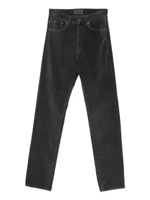 Versace 1990s Straight-leg Trousers - Grey