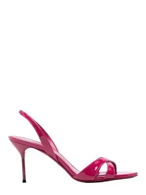 Paris Texas Patent Slingback Sandals - Pink