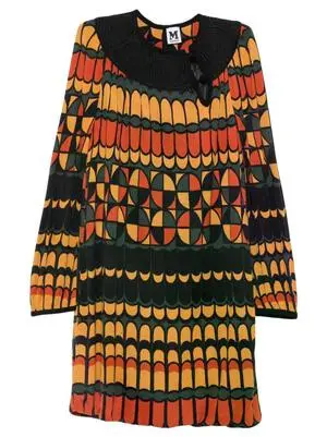 Missoni Geometric-print Mini Dress - Black
