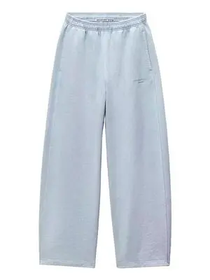 Alexander Wang Crystal-embellished Track Pants - Blue