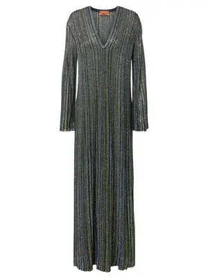Missoni Striped Lame Maxi Gown - Multicoloured