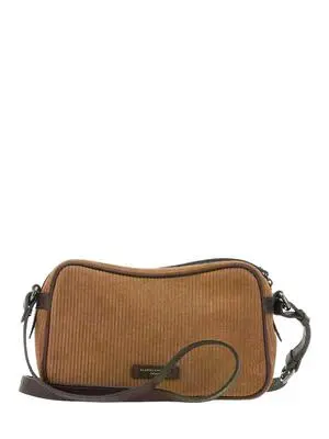 GIANNI CHIARINI Cora Ribbed Shoulder Bag - Brown