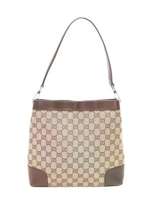 Gucci Monogram Shoulder Bag - Neutrals