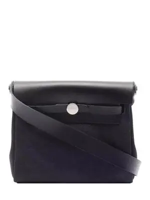 Hermès Herbag Zip Mini Shoulder Bag - Black