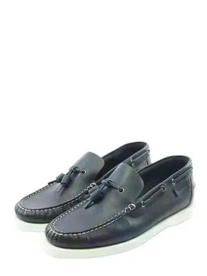 Hermès Leather Loafers - Blue