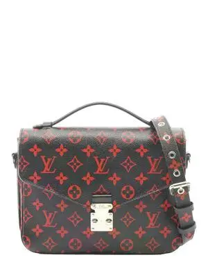 LOUIS VUITTON Monogram Tote Bag - Black