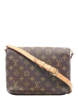 LOUIS VUITTON Musette Tango Cross Body Bag - Brown