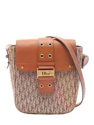 Dior Trotter Monogram Canvas Crossbody Bag - Neutrals