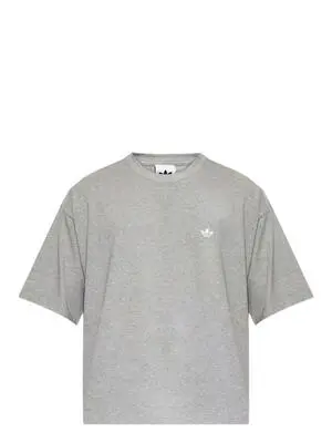 Adidas Logo Short-sleeve T-shirt - Grey