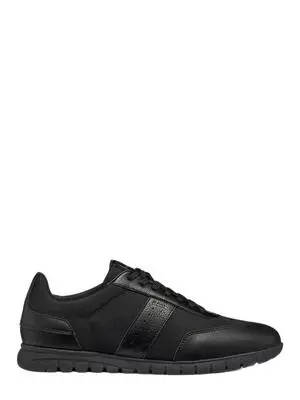 Geox Flextride Zero Panelled Lace-up Sneakers - Black