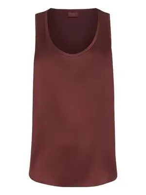 Brunello Cucinelli Sequined Tank Top - Red