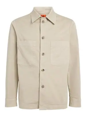Barena Venezia Cotton Lightweight Overshirt - Ivory