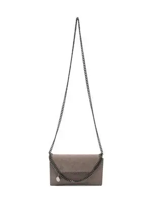Stella McCartney Falabella Wallet On Chain - Brown