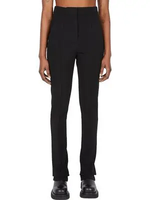 Max Mara High Waist Stretch-jersey Pants - Black