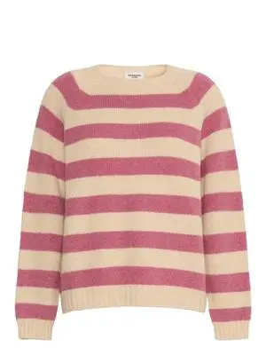 Max Mara Alpaca And Cotton Sweater - Raspberry