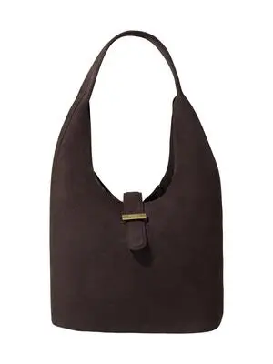 Simkhai Khai Suede Shoulder Bag - Brown
