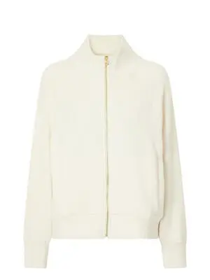 Varley Tyde Doublesoft Jersey Sweatshirt - Neutrals