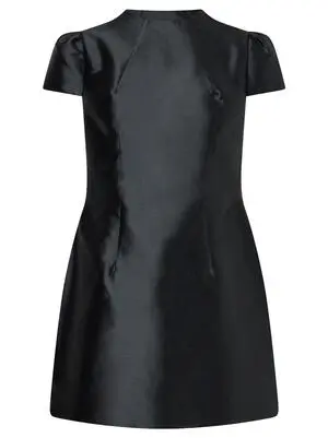 VIOLANTE NESSI Nilufar Crepe Mini Dress - Black