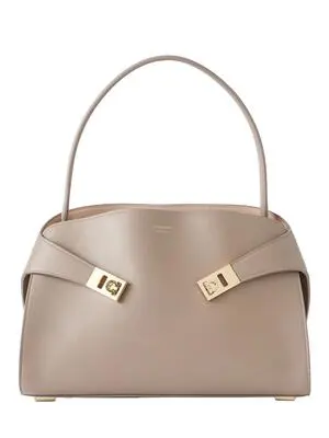 FERRAGAMO Small Hug Tote - Brown