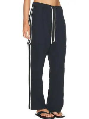 Donni. Nylon Zip Pant - Jet