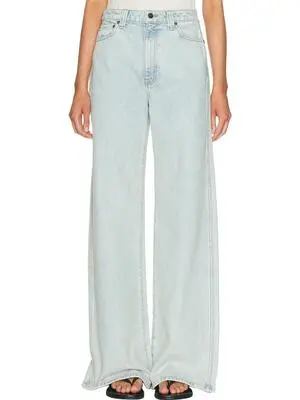 Khaite Dane Straight Leg Jeans - Shelburne