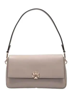 Tory Burch Tory Burch Charlie Small Shoulder Bag Gray