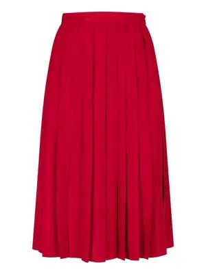 GUCCI Gucci Jacquard Silk Midi Skirt