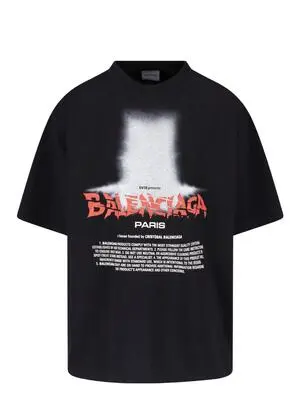 Balenciaga T-shirt "the Door - Black