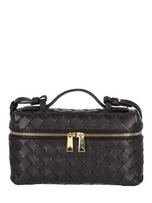 Bottega Veneta Mini Vanity Bag - Brown