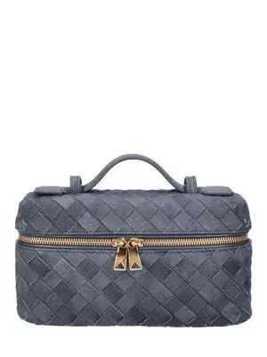 Bottega Veneta Mini Vanity Bag - Gray