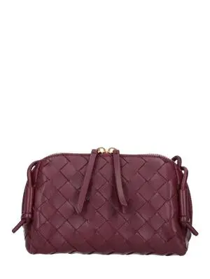 Bottega Veneta Concert" Clutch - Red