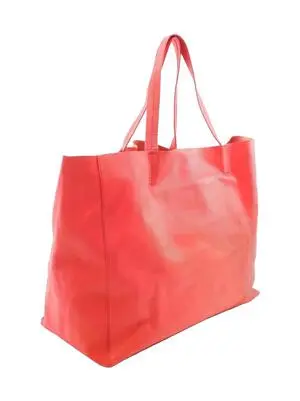 Celine Horizontal Cabas Tote Bag - Red