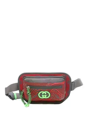 Gucci Gg Monogram Belt Bag - Grey