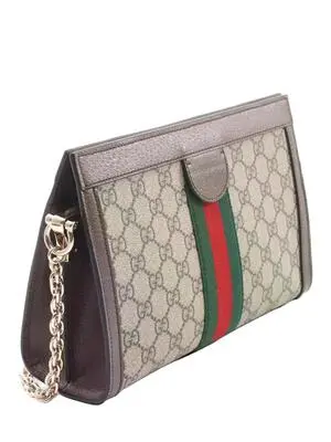 Gucci Ophidia Gg Supreme Shoulder Bag - Neutrals